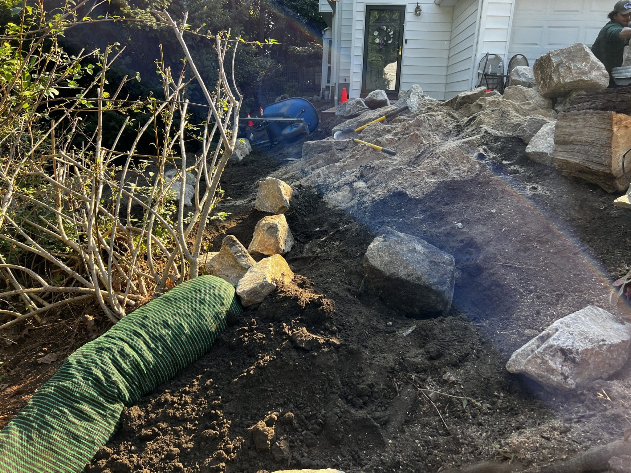 Landscape Design for Steep Slope Stabilization & Erosion Control | Old ...