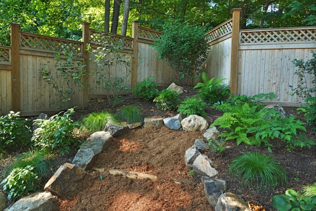 Landscape Design for a Shady Slope in Westchester, NY - Green Jay ...