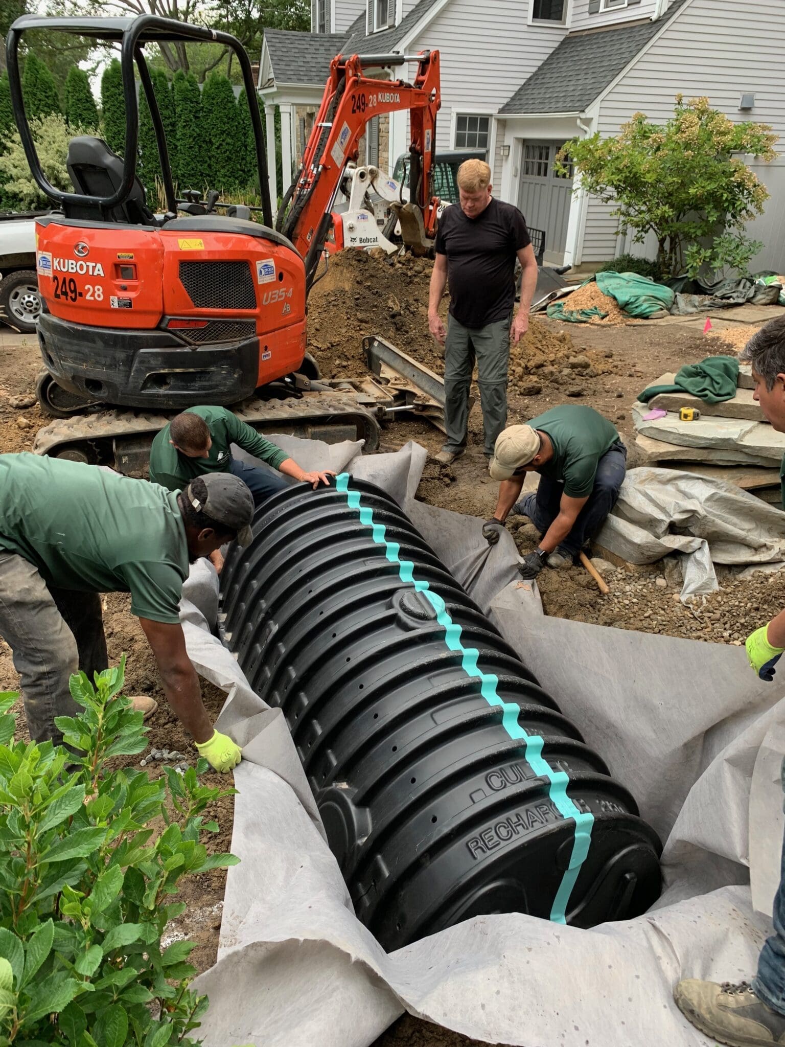 Landscape Drainage and Grading to Prevent Flooding and Intrusion